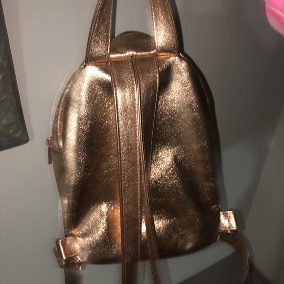 Mossimo Supply Co. | Bags | Holographic Gold Backpack | Poshmark